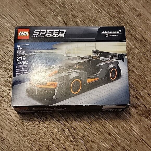 Lego | Toys | Lego 75892 Speed Champions Mclaren Senna Grey Orange ...